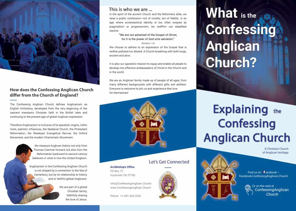 Read the CAC Brochures - Confessing Anglican Church